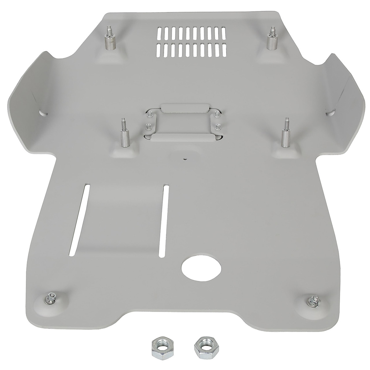 KUAFU Front Skid Plate Compatible with 2016-2023 Toyota Tacoma Off-Road TRD PRO Sport SR5 Replacement for PTR60-35190 PTR60-35160 Protection Aluminum