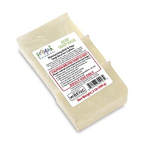 Primal Elements Aloe Soap Base - Moisturizing Melt and Pour Glycerin Soap Base for Crafting and Soap Making, Vegan, Cruelty Free, Easy to Cut - 2 Pound