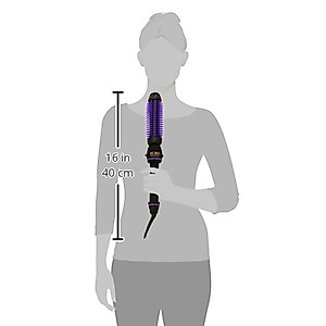 Hot Tools Pro Artist Heated Silicone Bristle Brush Styler | Helps create Volume and Fullness (1 in)