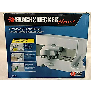 Black & Decker CO85 Spacemaker Can Opener, White
