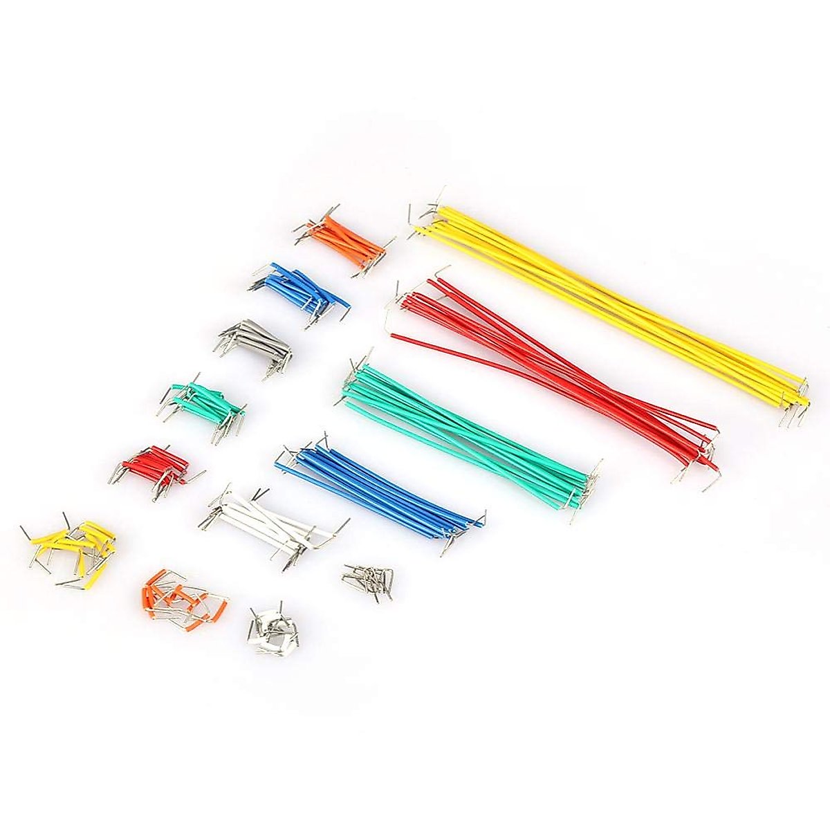 Preformed Jumper Wire, with Storage Box Breadboard Jumper Wires, for Prototyping Use. Convenient for Store and Fetch