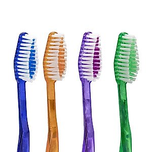 Vivid UniBrush I, 100 Pack Corded Electric Toothbrushes for Adults, Individually Wrapped