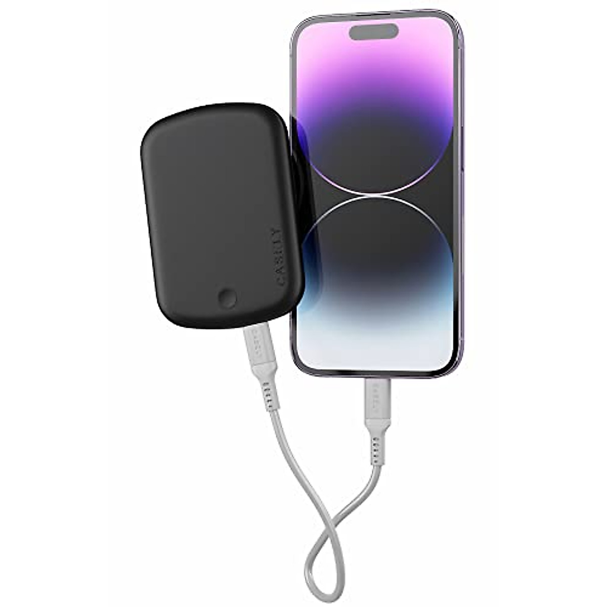 Casely Power Pod | MagSafe Compatible Battery Pack | Black Power Pod (5,000 mAh)