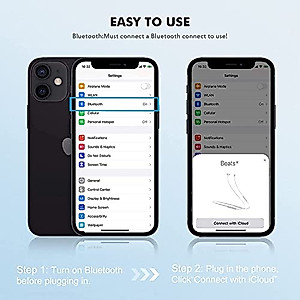 [MFi Certified] 2Pack Earbuds iPhone Earphones Wired Headphones Noise Isolating Stereo Bass with Built-in Microphone and Volume Control Compatible with iPhone 14 13 12 11 Pro Max Mini Plus SE X XS 8