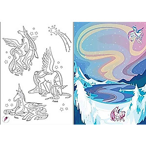 Usborne Little Transfer Book : Unicorns with over 600 transfers