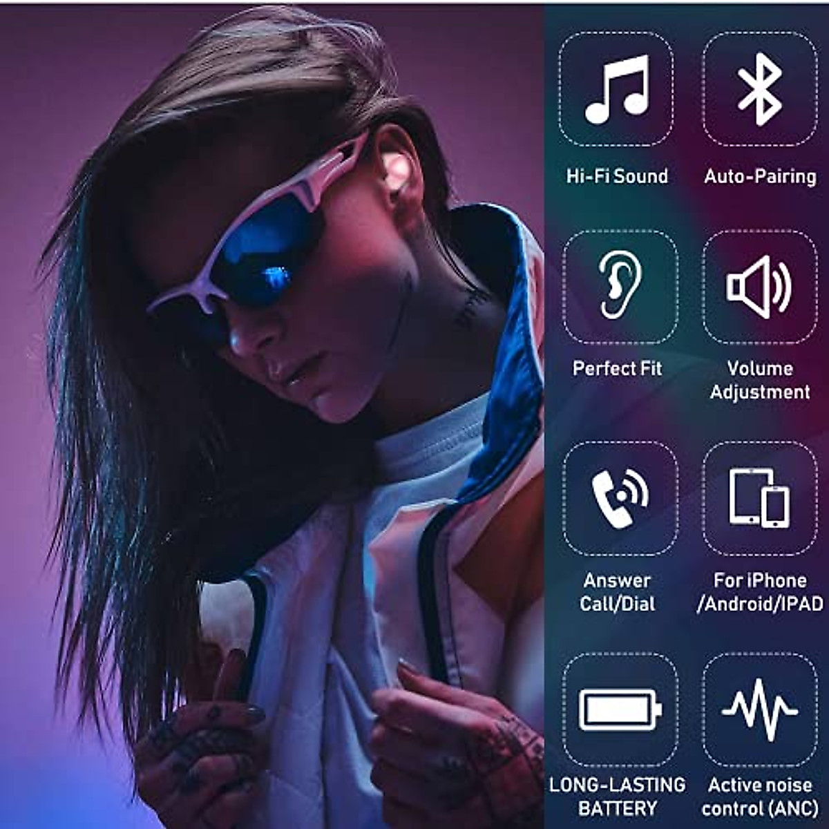 Urbanx Street Buds Plus True Bluetooth Earbud Headphones for Motorola Moto Z4 - Wireless Earbuds w/Noise Isolation - Pink (US Version with Warranty)