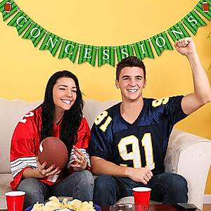 Football Banner Concessions Garland Party Supplies Decoration Sports Game Day SUPER BOWL Sunday Pre-strung