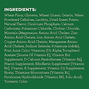 Greenies Teenie Natural Sweet Potato Flavor Dental Dog Treats, 12 oz., Count of 43