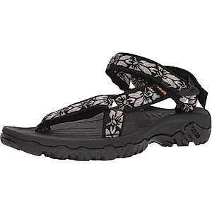 Teva Women's Hurricane 4 Sport Sandal, Hazel Black, 8