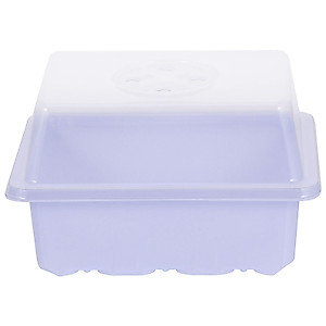 Hemoton Plant Pots Indoor House Plants 2 Sets Starter Tray 12 Cells Grow Tray Gardening Germination Tray Plant Germination Kit for Plant Indoor Gardening Hydroponics Kit House Plants