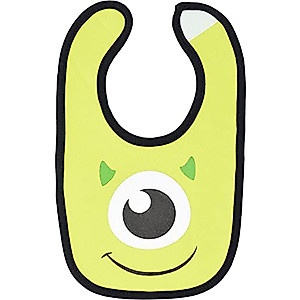 Disney Pixar Baby Boys 6 Pack Bibs Toy Story Incredibles Nemo Monsters Infant