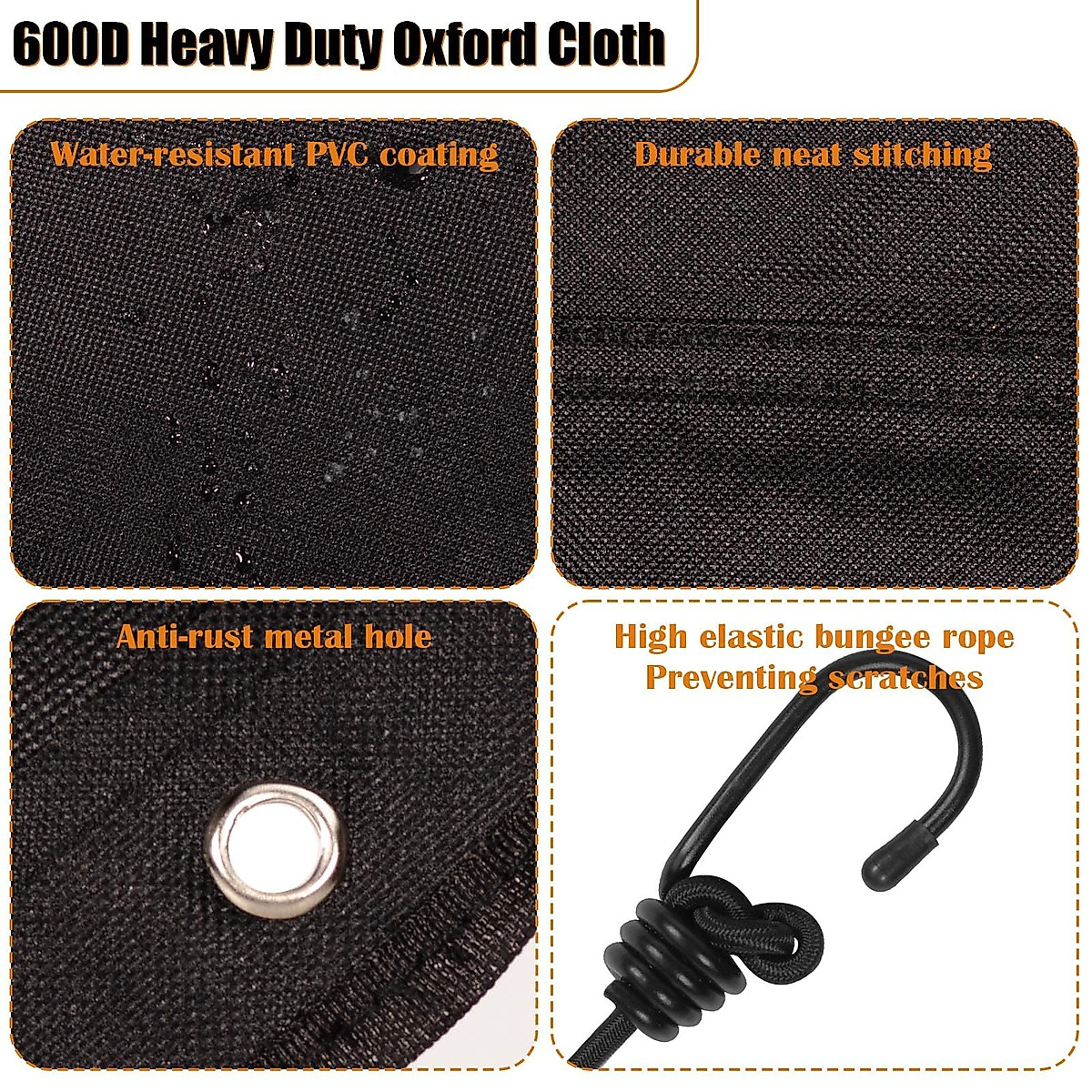 Svepndic Winter Air Conditioner Covers for Outside Units,36x36 Waterproof Central Cover,Sturdy Covers AC Defender Full Winter AC Unit Covers Outdoor,Condenser Heat Pump Cover