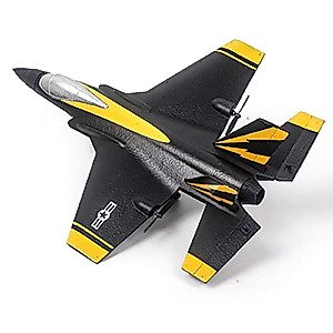 DECI RC Airplane Model, F35 2.4G 4CH RC Fighter Airplane Model, Boys Electric Aircraft Model, Catapult Aeroplane Toys, Flying Toys for Kids Adults (RTF Version)