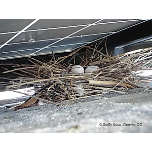 Squirrel Guard 8" Kit. 100 ft. PVC Coated Galvanized Steel Roll with 100 Aluminum Fasteners