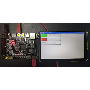 ALINX Brand Xilinx Zynq-7000 ARM/Artix-7 FPGA SoC Development Board Zedboard (AX7020, FPGA Board with DA/AD/Camera/LCD Module)