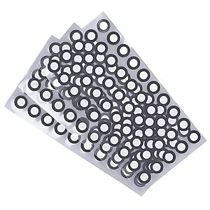 150Pcs 3D Scanning Diffuse Reflection Markers, 6.0mm Positioning Targets with Black 3D for 3D Scanner, 3D Tracking Dot, Renewed Alignment for Testing