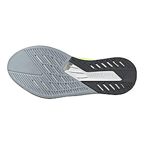 adidas Men's Duramo Speed Sneaker, Lucid Lemon/Core Black/Wonder Blue, 7