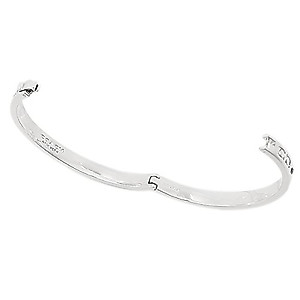 COACH Kissing C HINGED Bangle