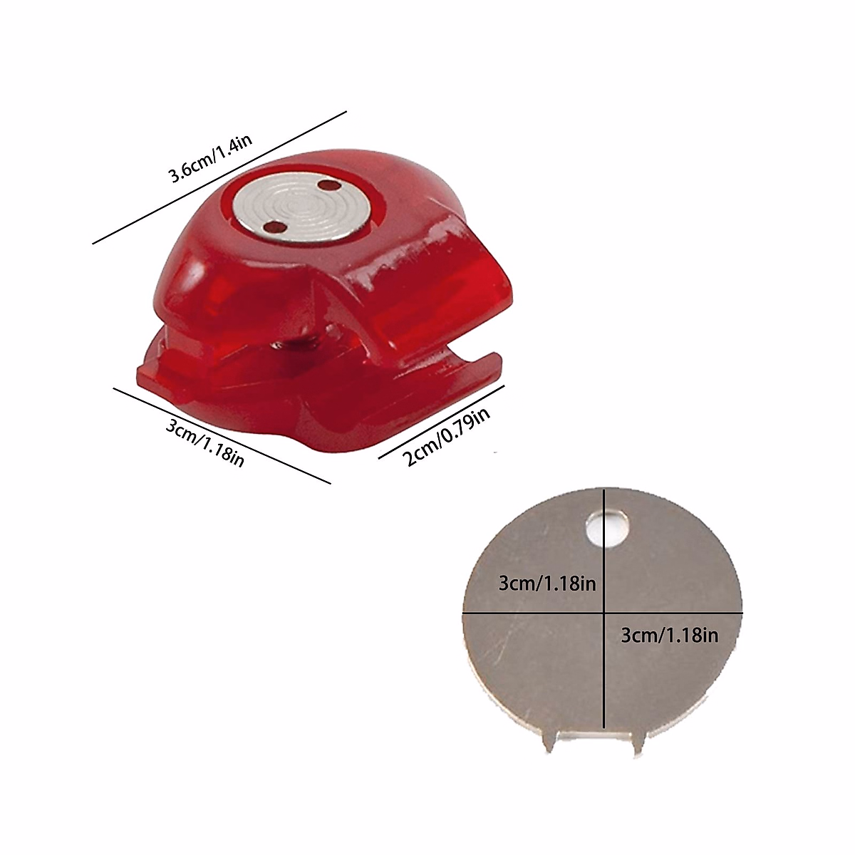 Teenidea Trigger Lock, Set of 10 Alike Gun Locks for red, Safety Universal Firearms Pistol Gun Locks Fit Most Handguns and Rifles