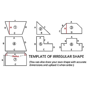 Kiyeocca Custom Bench Cushion Cover, Window Seat Cushion Cover Indoor, Custom Size Bench Seat Cushion Cover, Storage Bench Padding Cover, White Cover for Bench Cushion