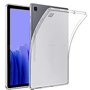 Zeking Samsung Galaxy Tab A7 Case 10.4 Inch (SM-T500 / T505 / T507) Case, Crystal Clear TPU Rubber Soft Skin Silicone Protective Case for 10.4 Inch Samsung Tab A7 Tablet (2020)/Tab A7 (2022)