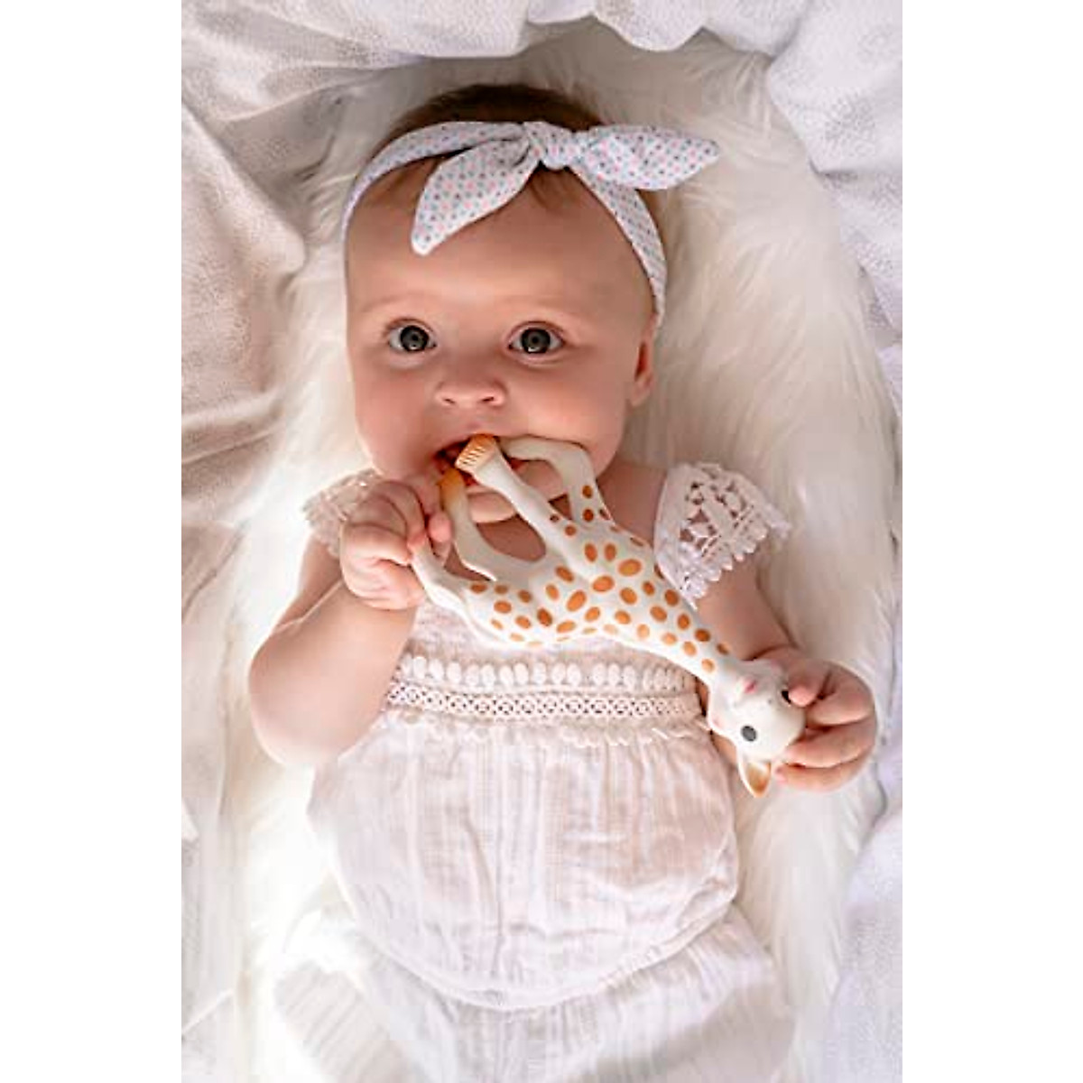 Vulli Sophie The Giraffe New Box, Polka Dots, One Size, 1 Count (Pack of 1)