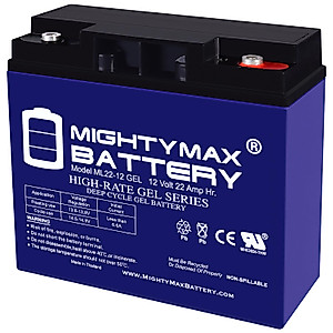 Mighty Max Battery 12V 22AH Gel Battery Replacement for Sunnyway SW12200
