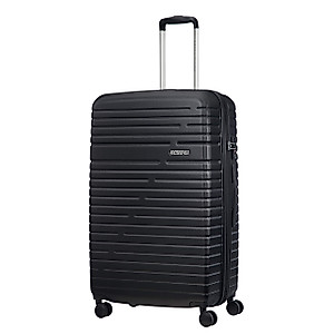 American Tourister Spinner 79 Expandable, Jet Black (Black), Large