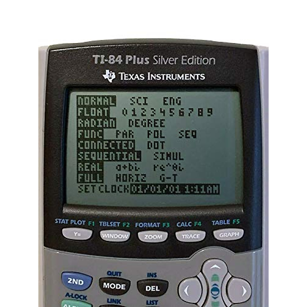 Texas Instruments TI-84 Plus Silver Edition Graphing Calculator (Renewed)