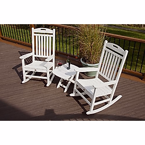 Trex Outdoor Furniture Yacht Club Side Table, 21-Inch by 18-Inch, Tree House