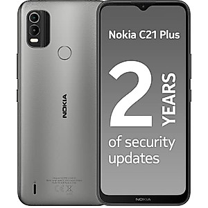 Nokia C21 Plus Dual-Sim 32GB ROM + 2GB RAM (GSM Only|No CDMA) Factory Unlocked 4G/LTE Smartphone (Warm Gray) - International Version