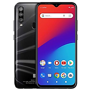 BLU VIVO XII | 2020 | All Day Battery | Unlocked | 6.3” HD+ Infinity Display | 128 GB | Triple 48MP Camera | US Version | US Warranty | Black