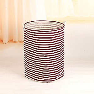 Large Laundry Basket with Drawstring Design Freestanding Waterproof Laundry Hamper Drawstring Laundry Basket Collapsible Extra Large Round Baskets for Blankets Pillows or Laundry