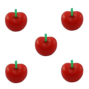 XGNG 2Box 10PCS Sweet Fruit Aroma Soy Wax Decorative Candle Cherries Shaped Scented Candle for Birthday Gift Table Photo