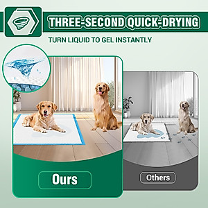 IMMCUTE Dog Pee Pads Extra Large, 36"x44", 30 Ct, Jumbo-Size Pee Pads for Dogs, Thicken Puppy Pads XL Pet Training Pads, Super Absorbent & Leak-Proof Pee Pads, Disposable Potty Pads for Dogs