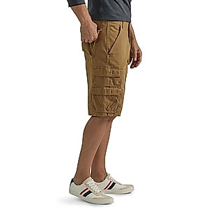 Wrangler Authentics Men's Big & Tall Premium Cargo Short (Bennard), Acorn Twill, 48