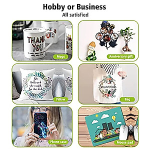 Poschink SG500 SG1000 Sublimation Ink Cartridges | Upgraded Firmware 3.03 | for SAWGRASS Virtuoso SG500 SG1000 Printers (Black, Cyan, Magenta, Yellow - 4 Packs)