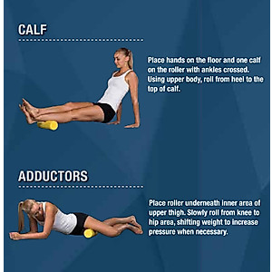 Pro-Tec High Density Foam Roller, 4" x 12"