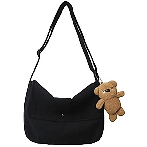 Corduroy Hobo Bag Women Large Satchel Bag Shoulder Bag Stylish Crossbody Bag College Bag Tote Handbag Cute Hobo Bag 2022