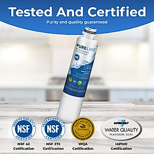 Pureline DA29-00020B Samsung® Refrigerator Water Filter Replacement, Replacement for DA29-00020A/B, HAF-CIN/EXP, HAF-CIN,DA97-08006A, Kenmore® 46-9101, 469101, 9101, 4609101000, Refrigerator Filter