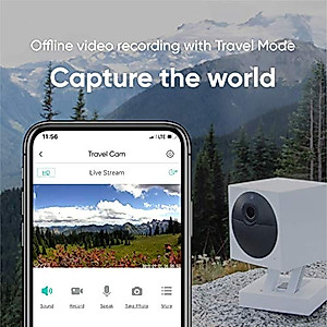 WYZE Cam Outdoor Add-on Camera, 1080p HD Indoor/Outdoor Wire-Free Smart Home Camera with Night Vision, 2-Way Audio, Works with Alexa & Google Assistant (base station required)
