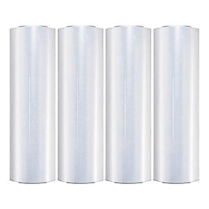 Prinko 40 Rolls 18" x 1500 Ft Stretch Wrap Heavy Duty, Industrial Strength Shrink Wrap, 75 Gauge High Performance Stretch Film Replaces 80 Gauge Low Films, Clear Hand Stretch Wrap