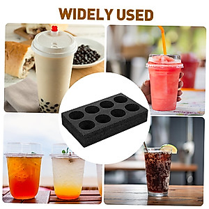 3pcs Milk Tea Cup Holder Coffee to Go Carrier Bath Cup Bottle Snack Holder Friendly Coffee Cup Carrier Cup Carriers for Drinks Drink Carrier Hot Epe Kraft Paper Travel re-usable