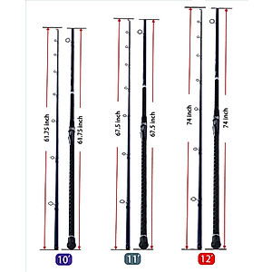 LITTMA LITTMA-Surf Spinning Rod Surf Rods Saltwater 9ft 10ft Graphite Surf Rod Surf Casting Rod Surf Fishing Rod Surf Rod Saltwater Surf Travel Rod Surf Rod Barra de Surf Surf Rod