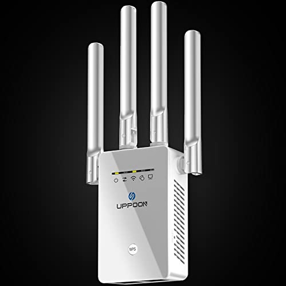 2023 WiFi Extender WiFi Booster, Cover up to 9800 sq.ft & 50 Devices WiFi Range Extenders Signal Booster for Home, Wireless Internet Signal Amplifier with Ethernet Port, Wi Fi Repeater Easy Setup.