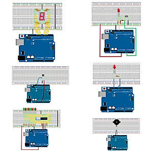kuman Complete Starter Kit with Detailed Tutorial and Reliable Components for Arduino Project Mega 2560 Robot breadboard Kits