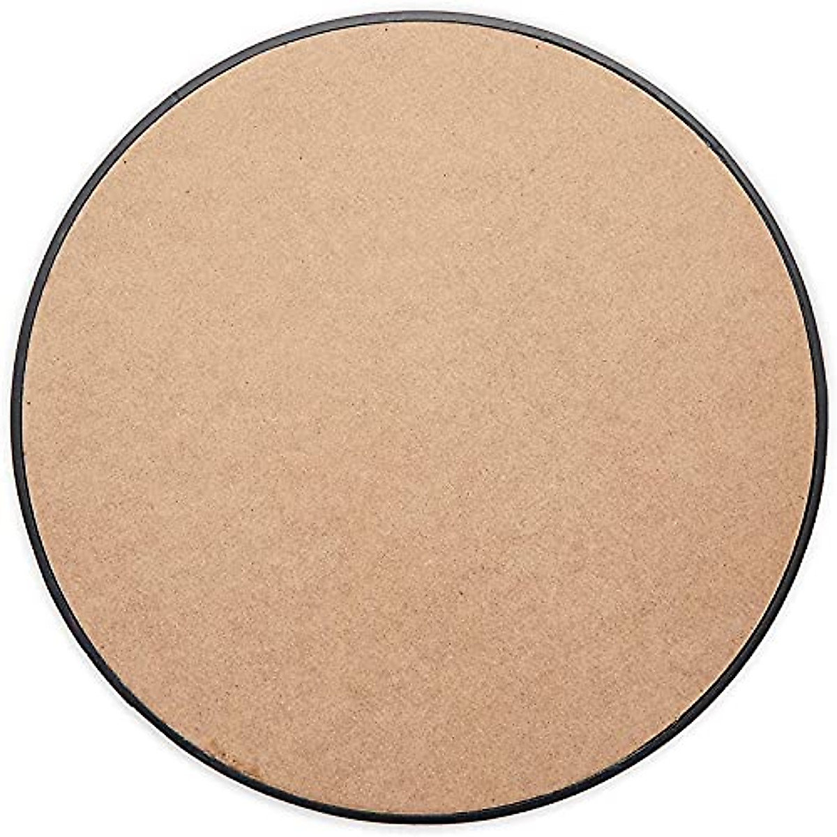 Round Serving Tray, Marble Print for Ottoman or Countertop (12 In)