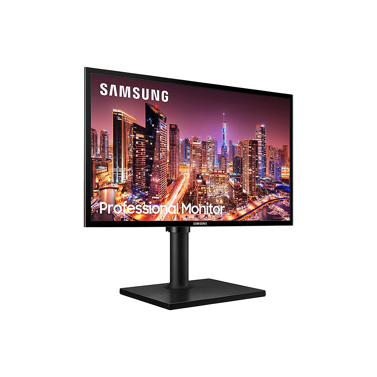 SAMSUNG T40F Series 24-Inch FHD 1080p Computer Monitor, IPS Panel, HDMI, VGA (D-Sub), Height Adjustable Stand, 3 Yr WRNTY (LF24T400FHNXGO)