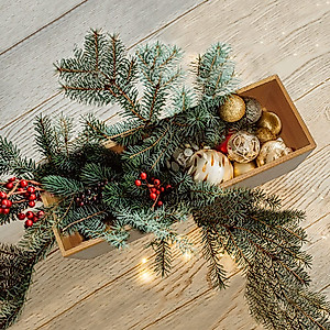 PRATIQUE Bamboo Drawer Organizer - Kitchen Utensil Organizer Silverware Tray Cutlery Holder，Office Desk Supplies and Accessories (15X5.9X2.6 inch)