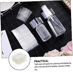 Mobestech 2000pcs Wrap Plastic Packaging Bags Clear Packaging Bags Heat Shrink Film Wrapping Bags Plastic Heat Wrap Shrinkable Wrapping Bag Heat Shrink Film Bags Shrink Bag Pvc CD